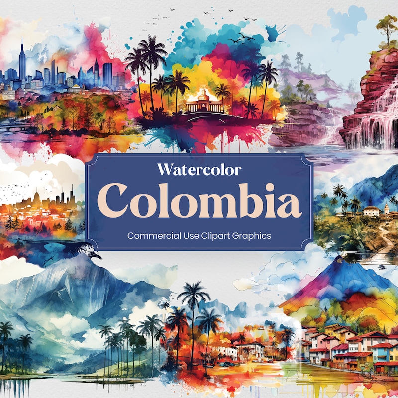 Colombian Wall Canvas - Etsy