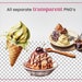 Watercolor Gelato, 55 Italian Cuisine, Food Culture Culinary Eating ...