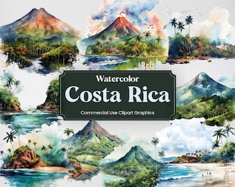 Costa Rica Scrapbook Template Digital Scrapbook Template - Etsy