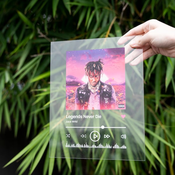 Spotify Glass Cover Rap Etsy