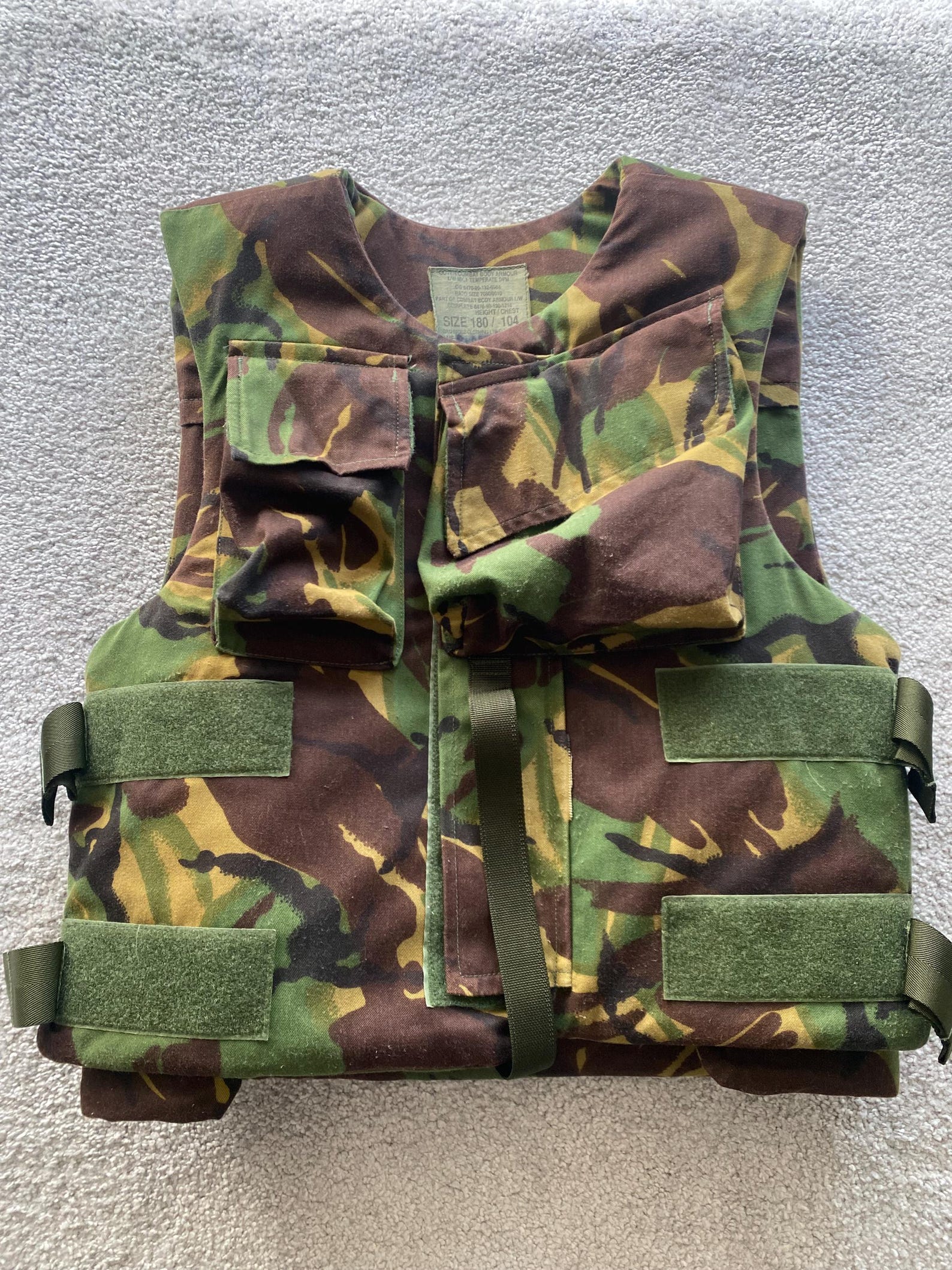 Original British Army Combat Body Armor (CBA) - Etsy