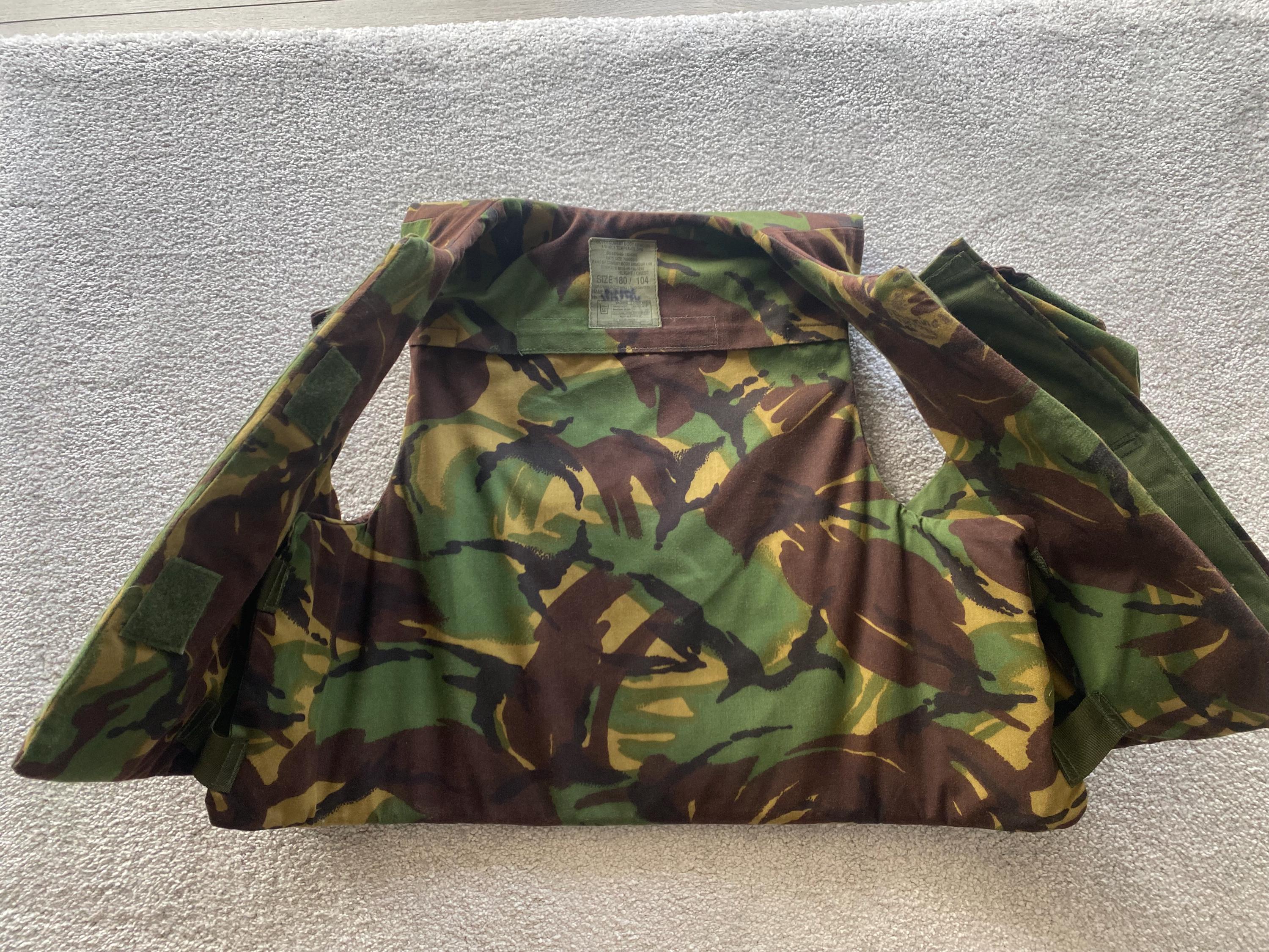 Original British Army Combat Body Armor (CBA) - Etsy