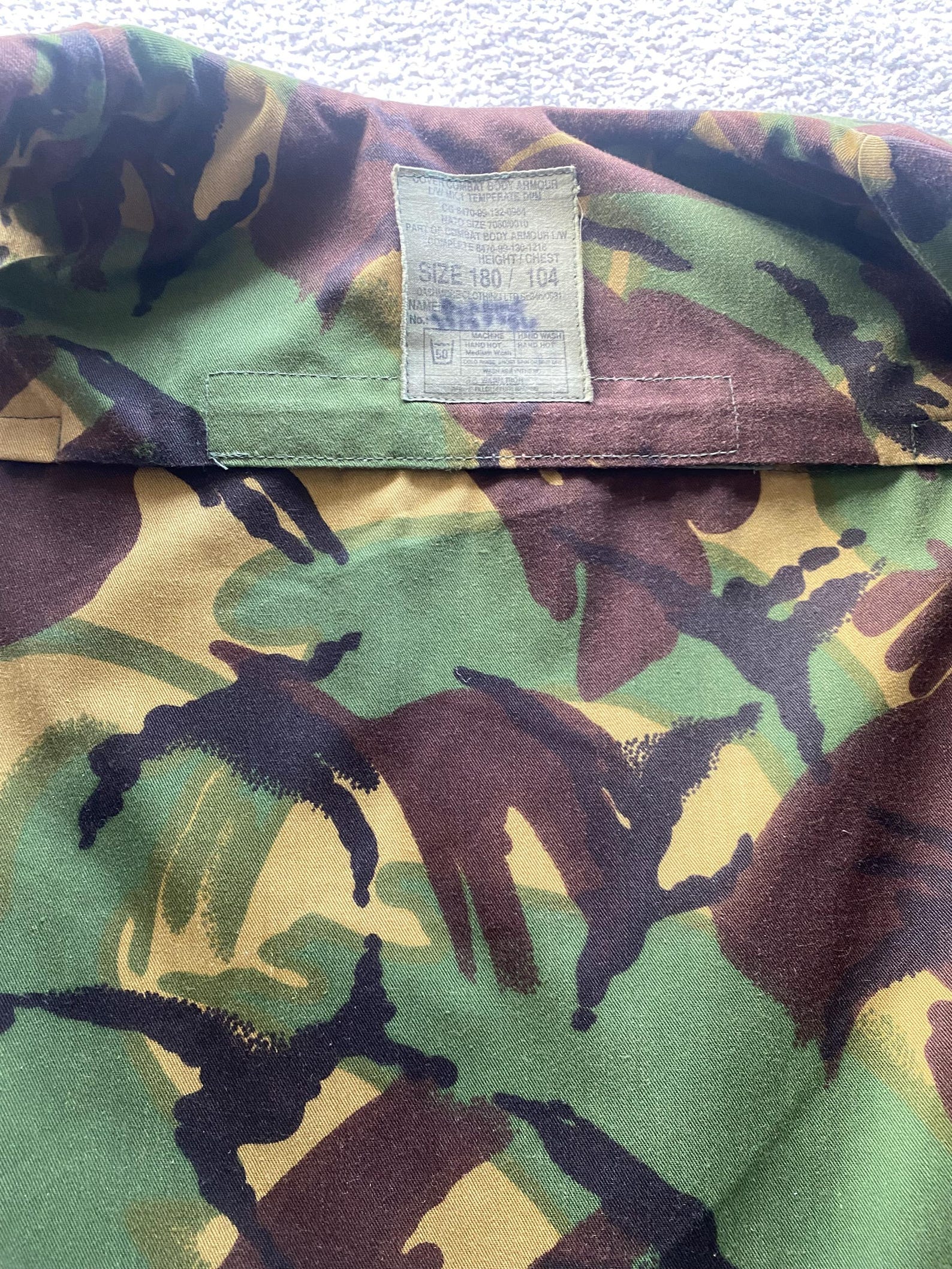 Original British Army Combat Body Armor (CBA) - Etsy