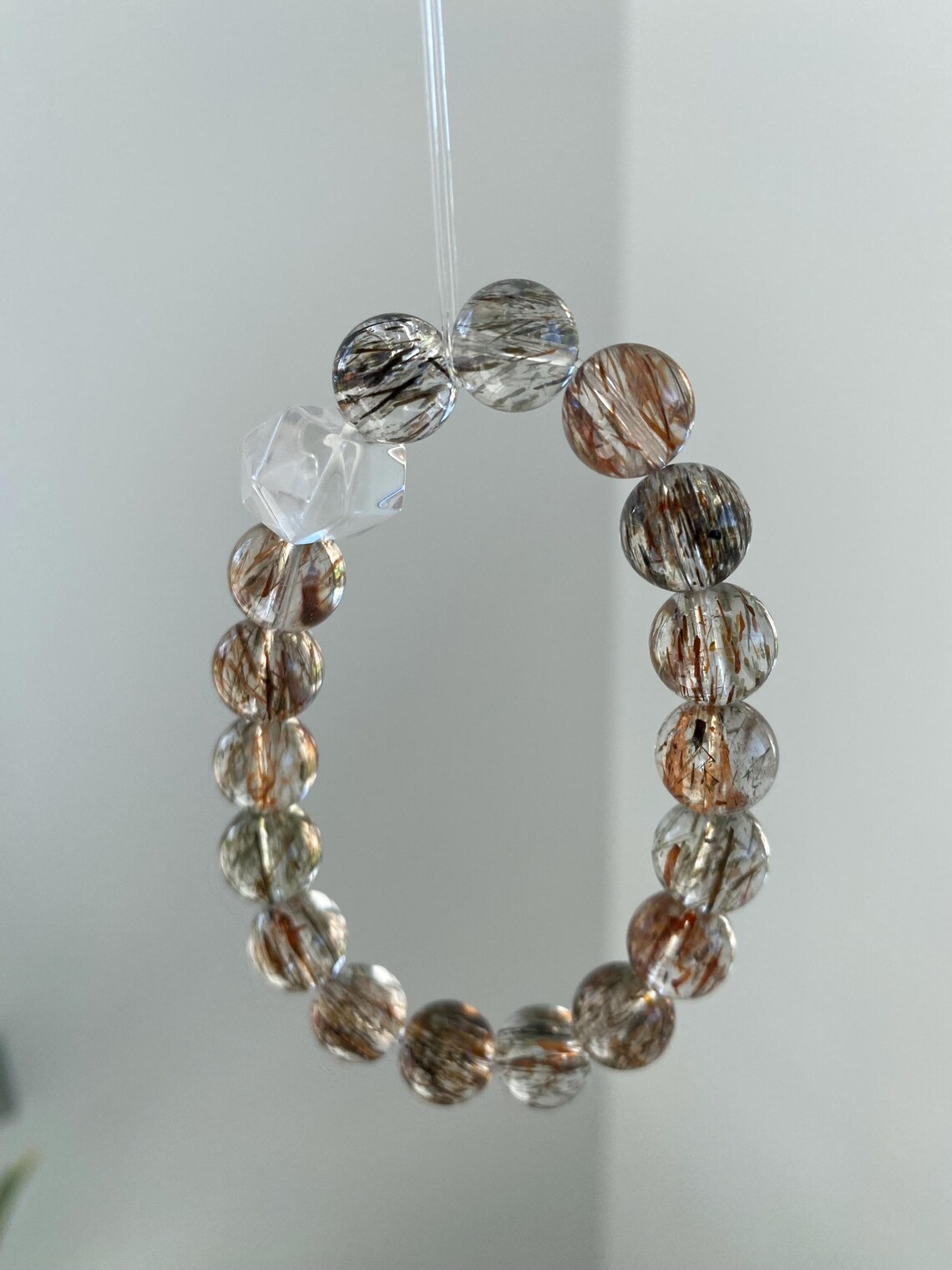 Black Gold Super Seven Crystal Bracelet - Etsy