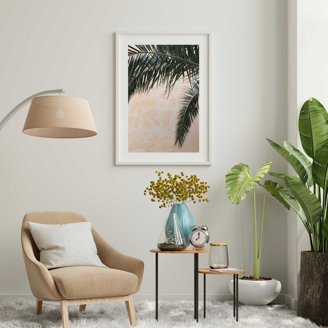 Beautiful Tropical Leaves Printable Wall Art, Tropical Leaves Print ...