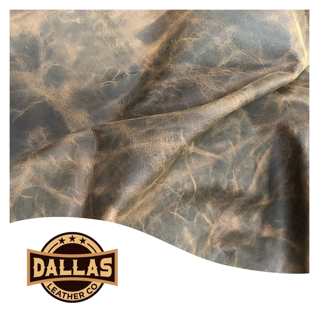 Desert Mohave Full Aniline Leather | Vintage Leather 1.0–1.4 Mm | Waxy ...