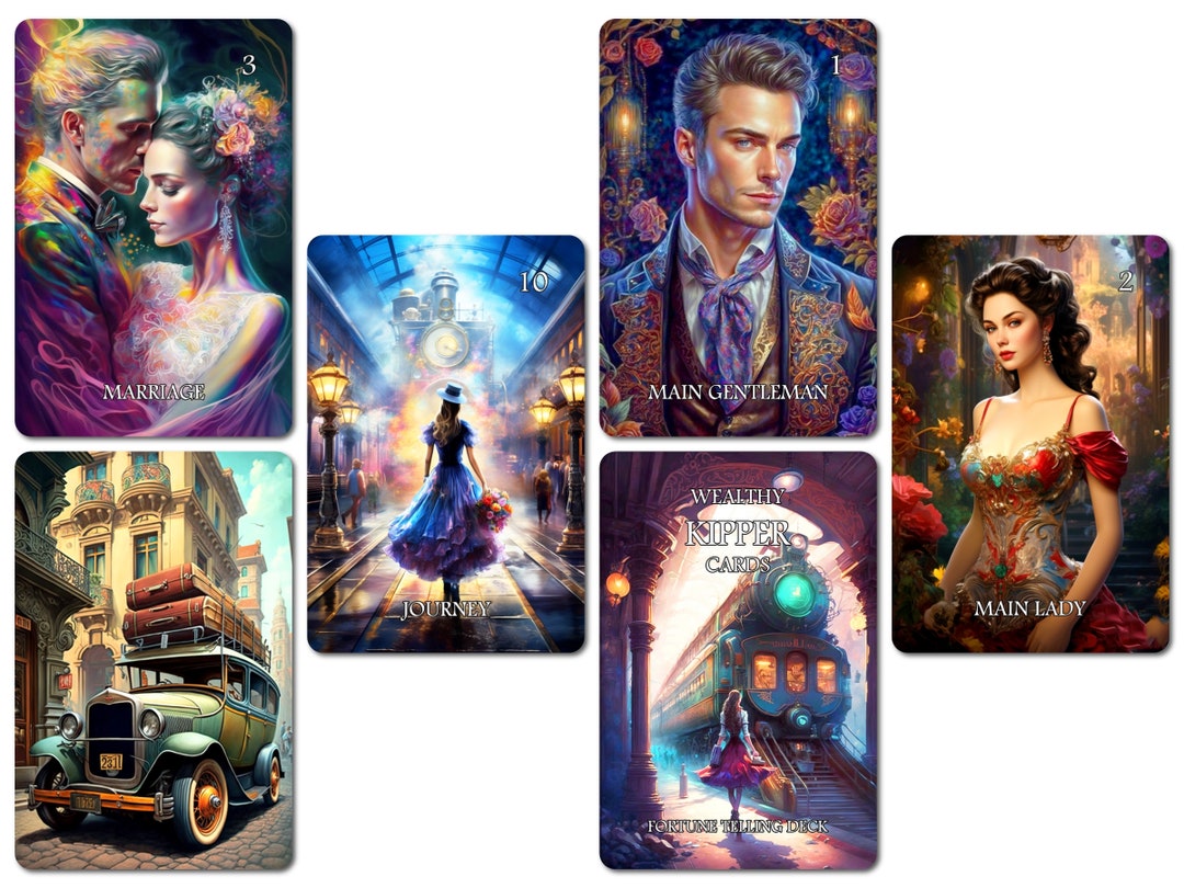 Wealthy KIPPER 44 Cards 10.5x7.5 Cm 350 Grams Glossy - Etsy Canada