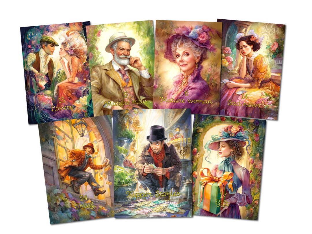 Kipper Cards – Kipper Stories Oracle Deck – 37 Cards – 74 X 105 Mm ...