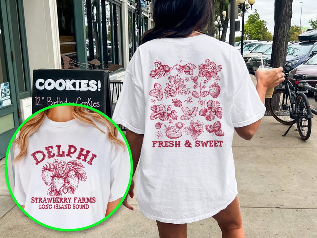 Delphi Strawberry Farms Sweatshirt, Percy Jackson the Olympians Shirt ...