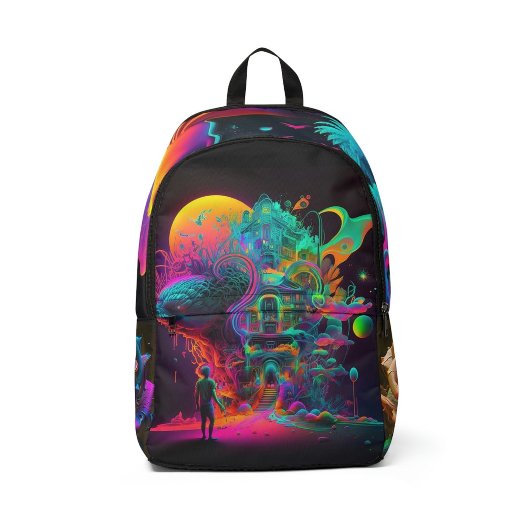 Festival Backpack,rave ,edc,women,man,etsy Exclusive,backpacks With ...