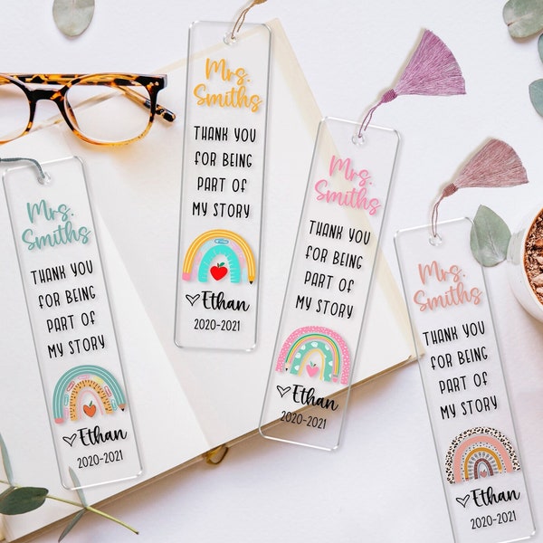 Thank You Bookmark - Etsy