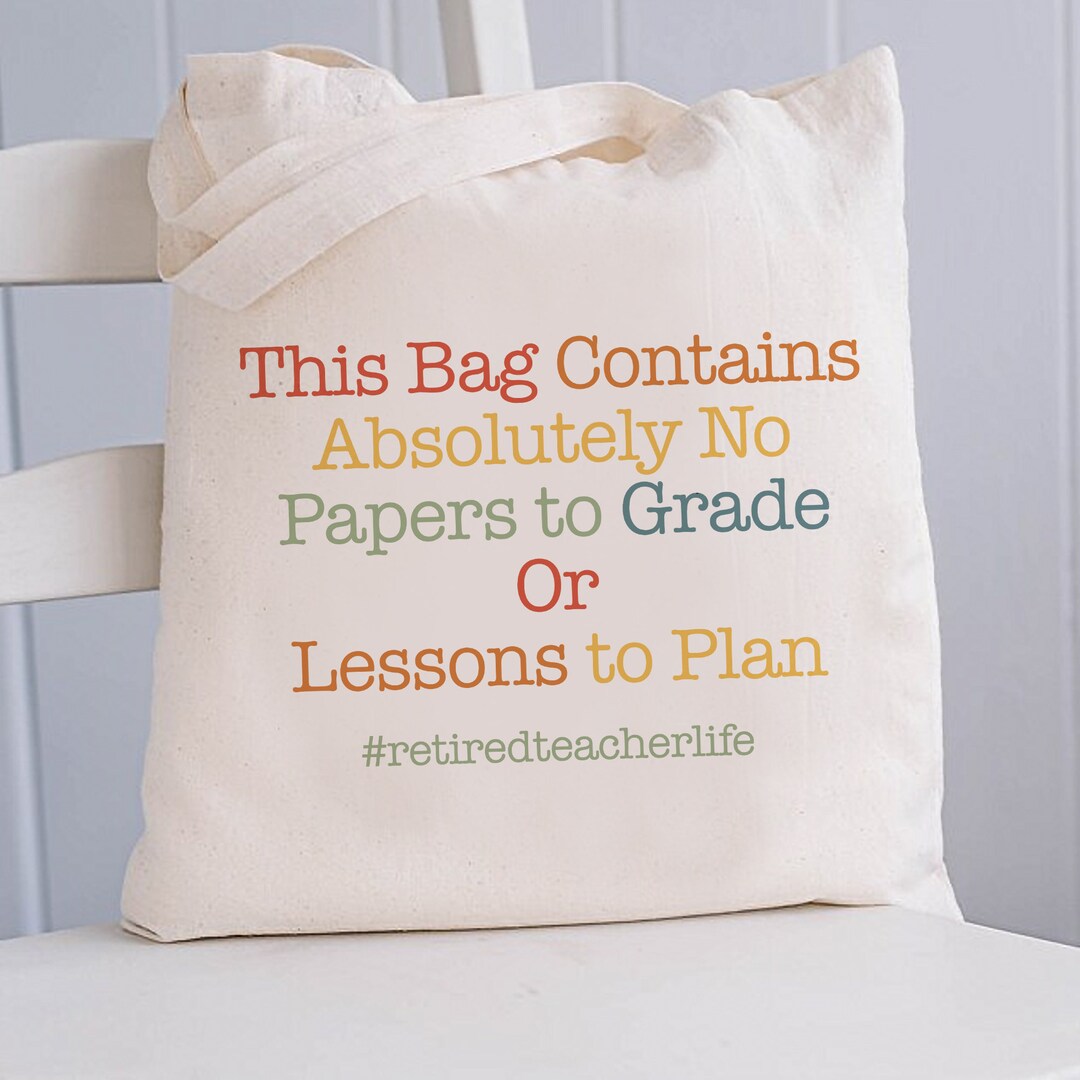 Teacher Retirement Gift, Funny Retirement Gifts for Teachers, Retired ...