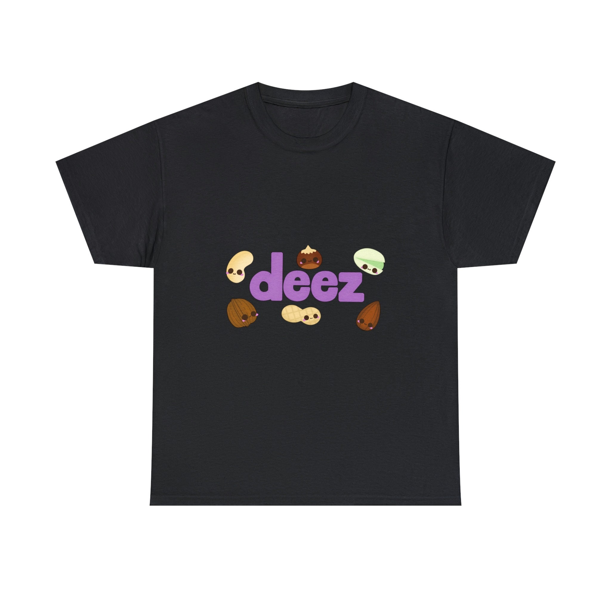 Deez Nuts Kawaii Hand-drawn T-shirt Design by Envtuber Ssakana Sushi ...