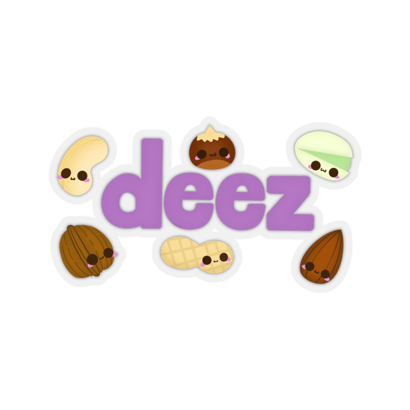 Deez Nuts - Vinyl Die-cut Stickers 2/3/4in - Etsy