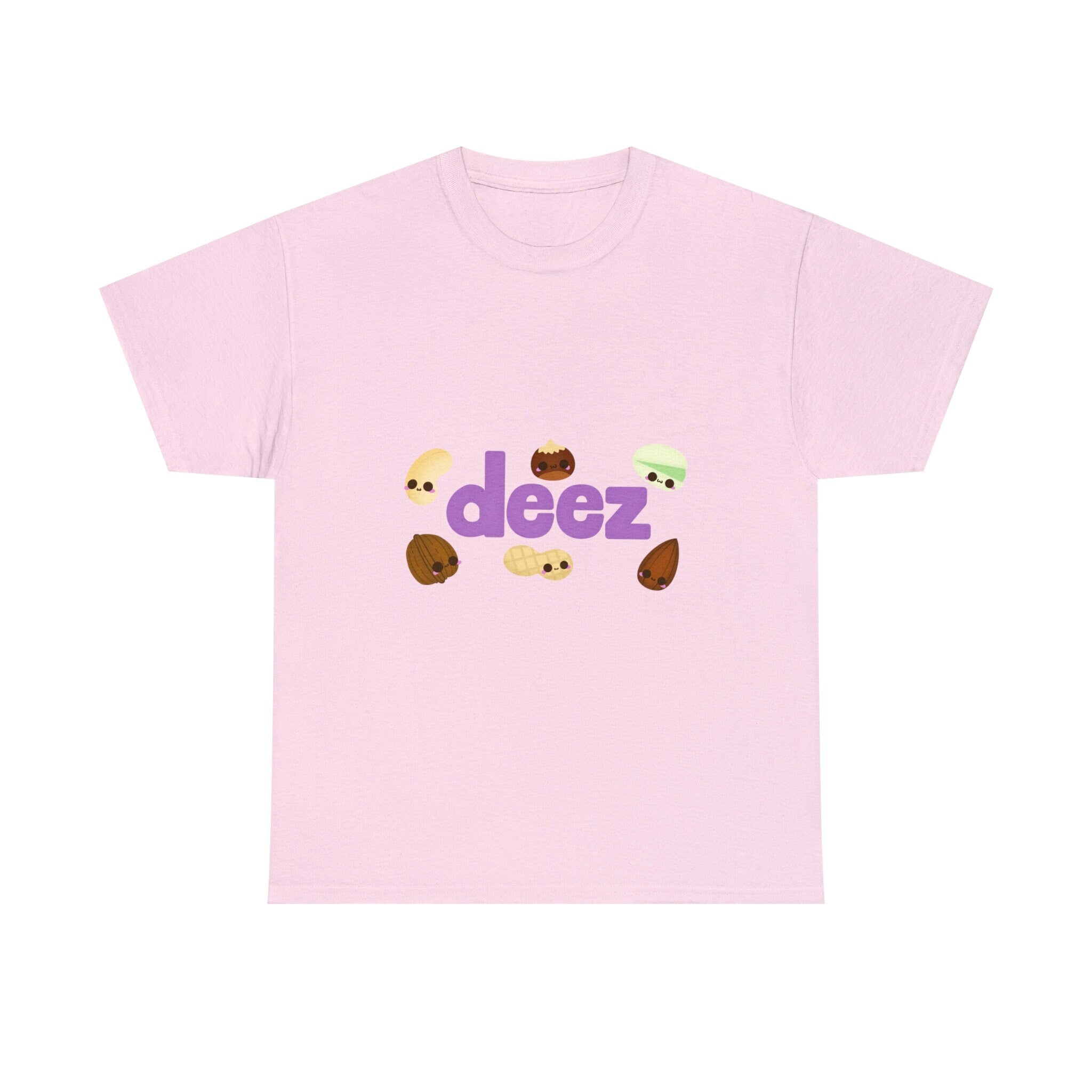 Deez Nuts Kawaii Hand-drawn T-shirt Design by Envtuber Ssakana Sushi ...