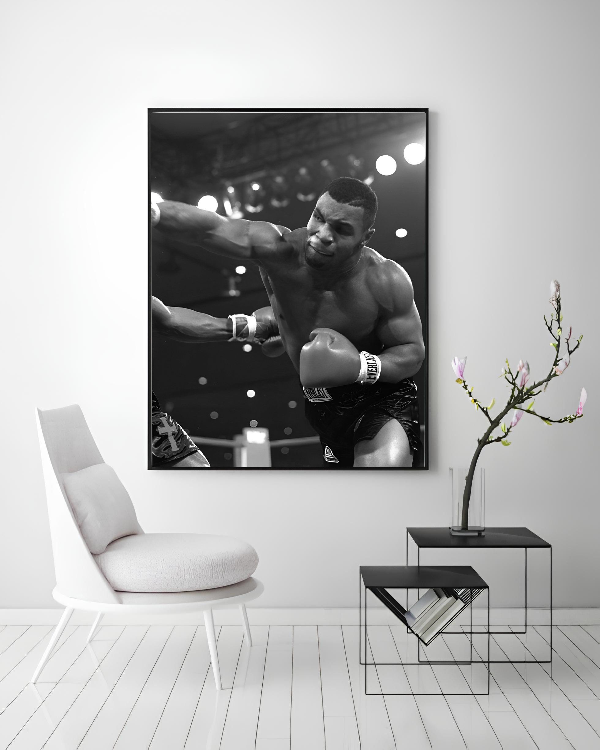 Póster Mike Tyson Leyenda Iron Mike Merch Vintage Regalo para Fan ...
