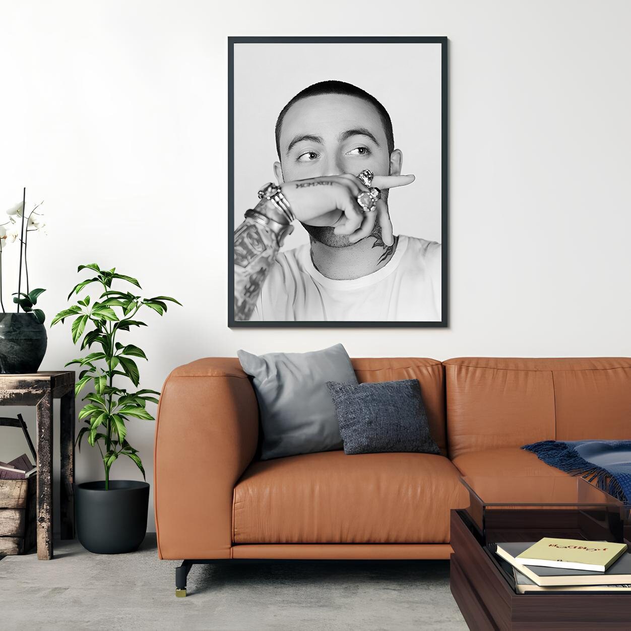 Mac Miller Poster Miller Wall Art Vintage Wall Art Cool - Etsy
