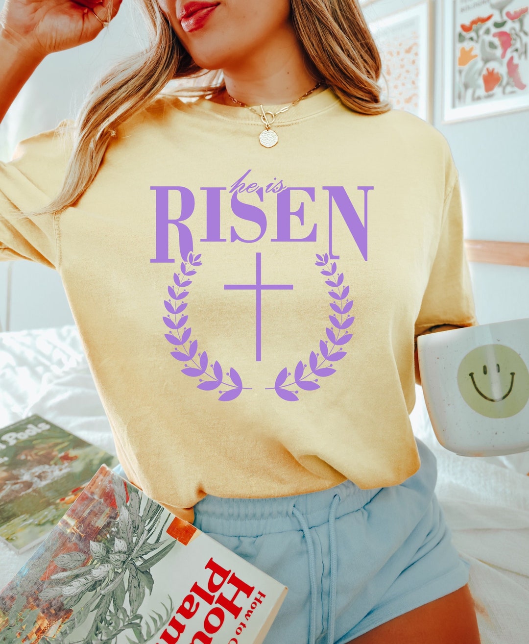 He is Risen Shirt, Easter Shirt, Inspirational Jesus Shirt, Easter Gift ...