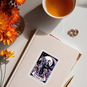 The Audacity Sticker, Funny Tarot Card Decals, Funny Mom Gift, Best ...