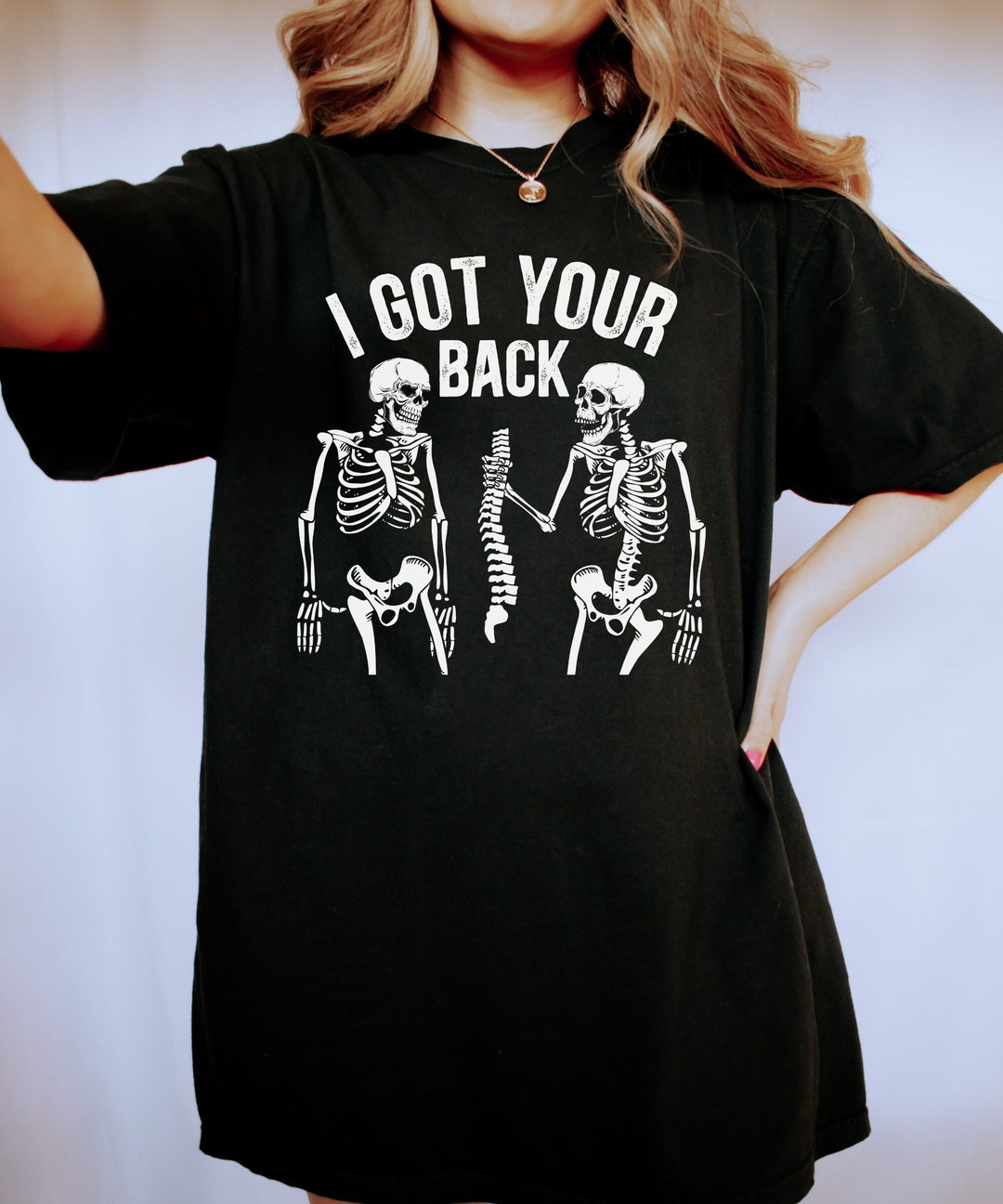I Got Your Back Skeleton Shirt, Funny Skeleton Shirt, Fall Shirt ...