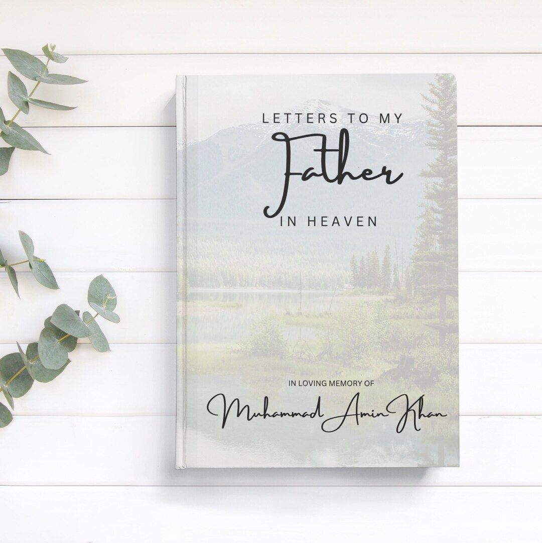 Letters to My Father Memorial Journal Loss of Father Gift - Etsy