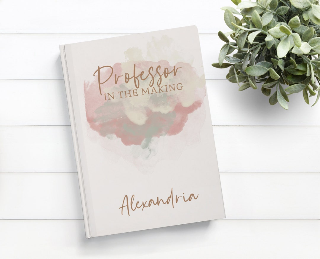 Blank Professor Notebook Custom Personalized Profession/name - Etsy