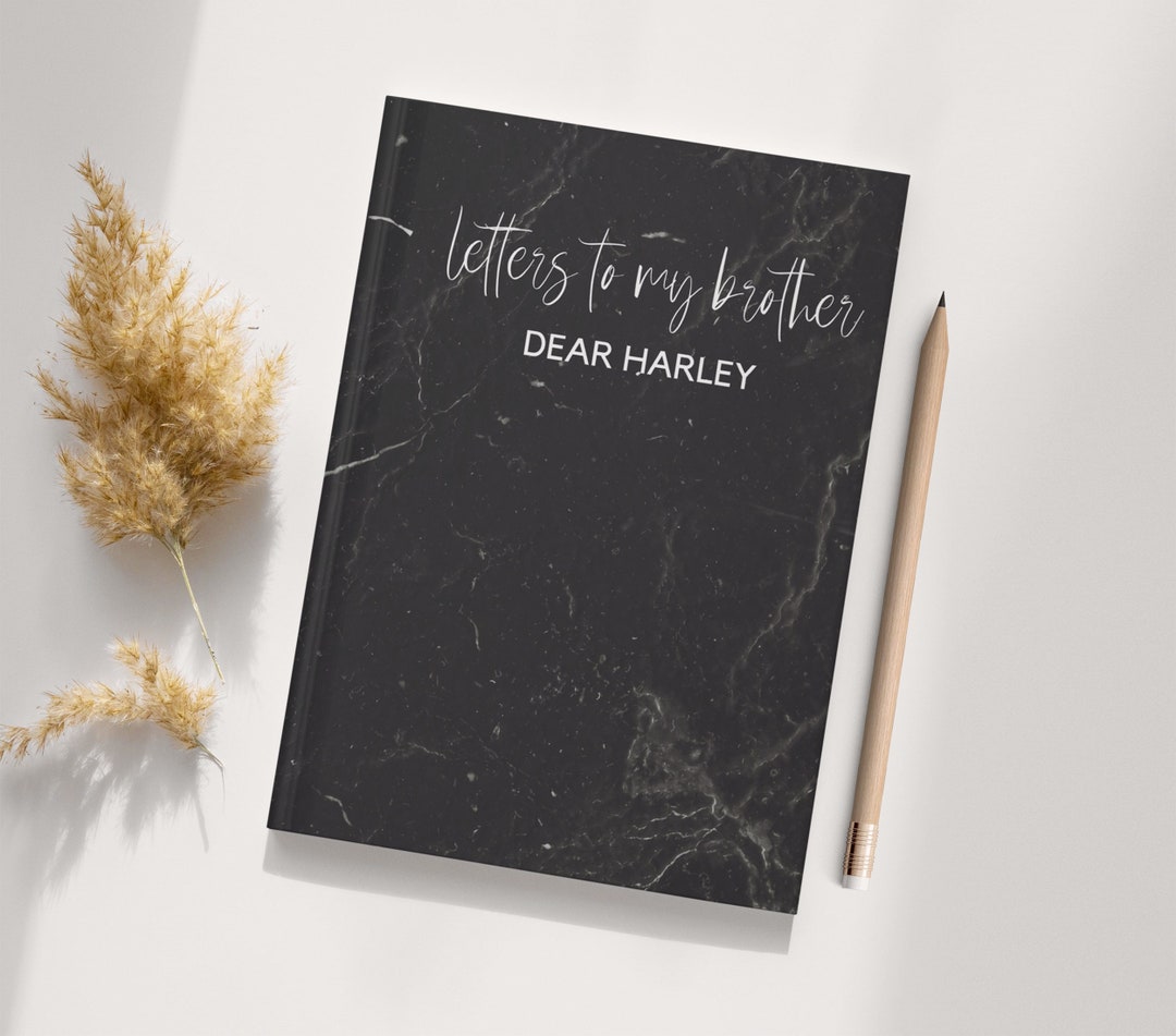 Letters to My Brother, Personalized Wedding, Anniversary Birthday Gift ...