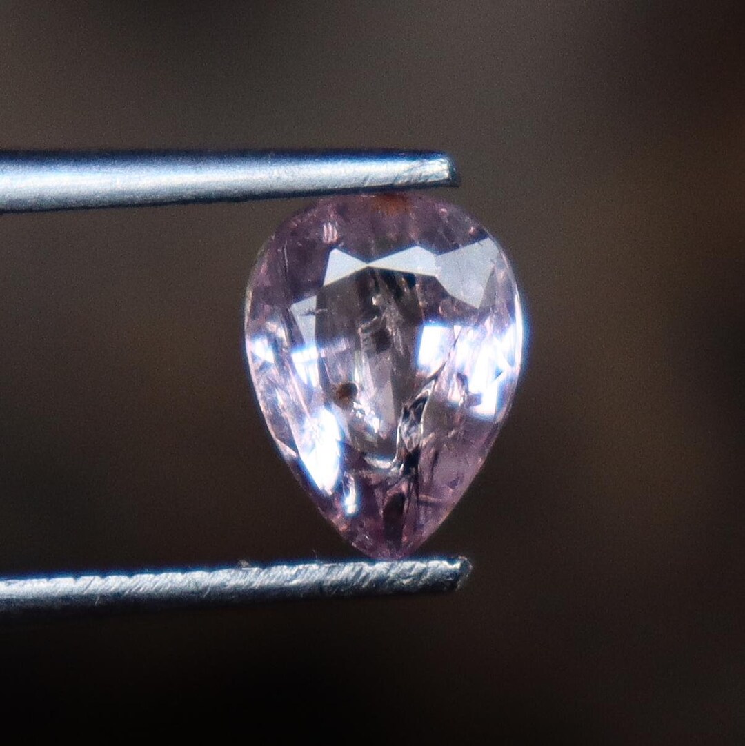 1.35 Cts Unique Collection 100 % Natural Unheated Platinum Lite Pink ...