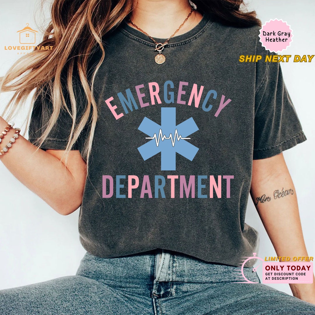 Emergency Department Shirt, Emergency Room Shirt Registered Nurse ...