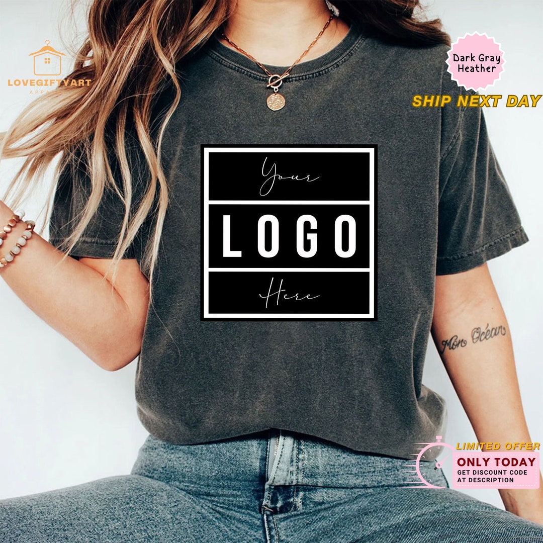 Logo Design Shirt Your Logo Personalized Tshirt Custom - Etsy