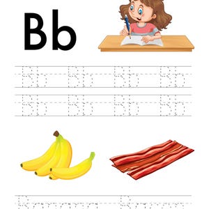 The Alphabet Tracing Worksheet for Kids 54 Pages - Etsy
