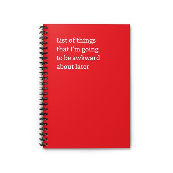 Funny Notebooks - Etsy