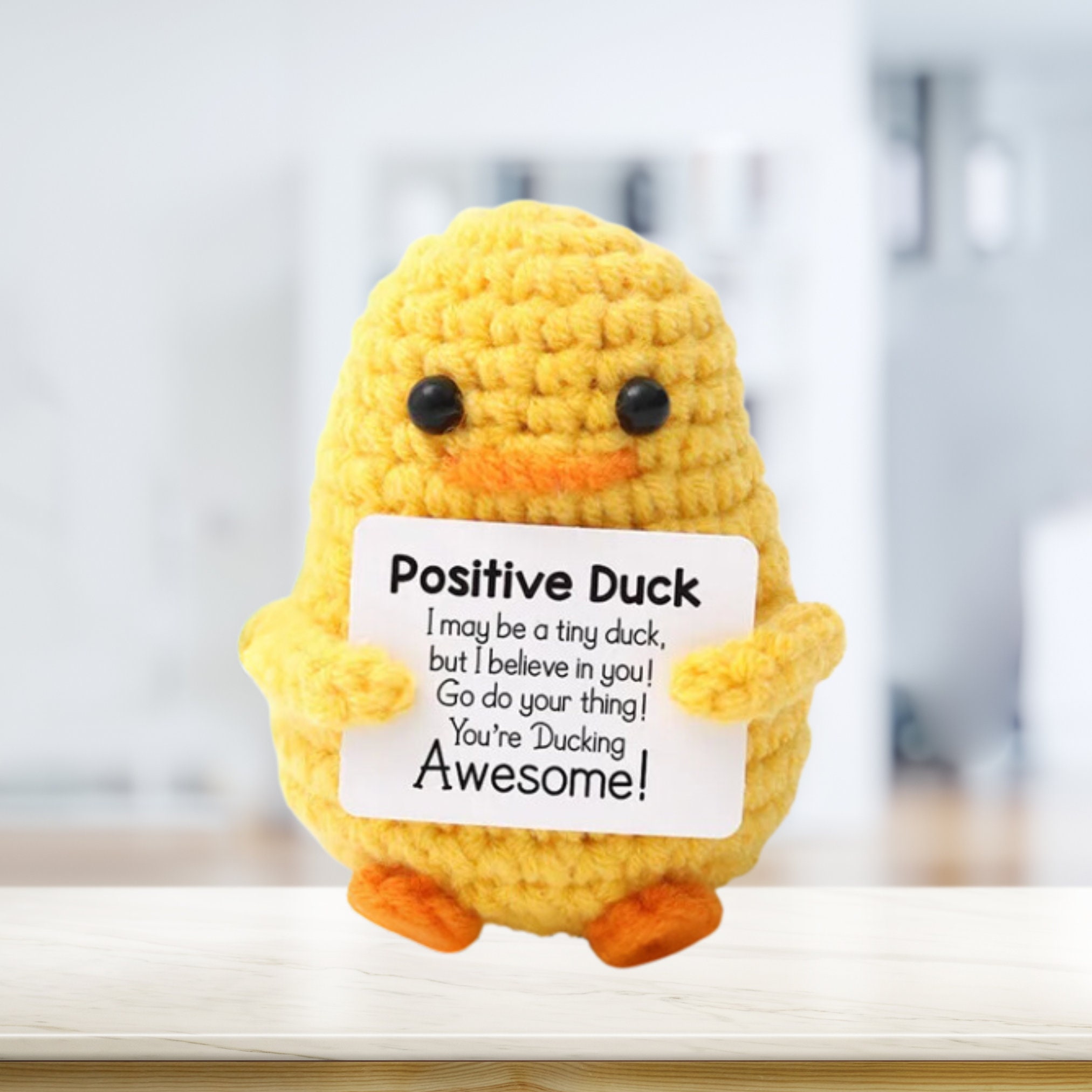 Emotional Support Duck, Support Gift, Mental Health Support, OCD ...