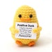 Emotional Support Duck, Support Gift, Mental Health Support, OCD ...