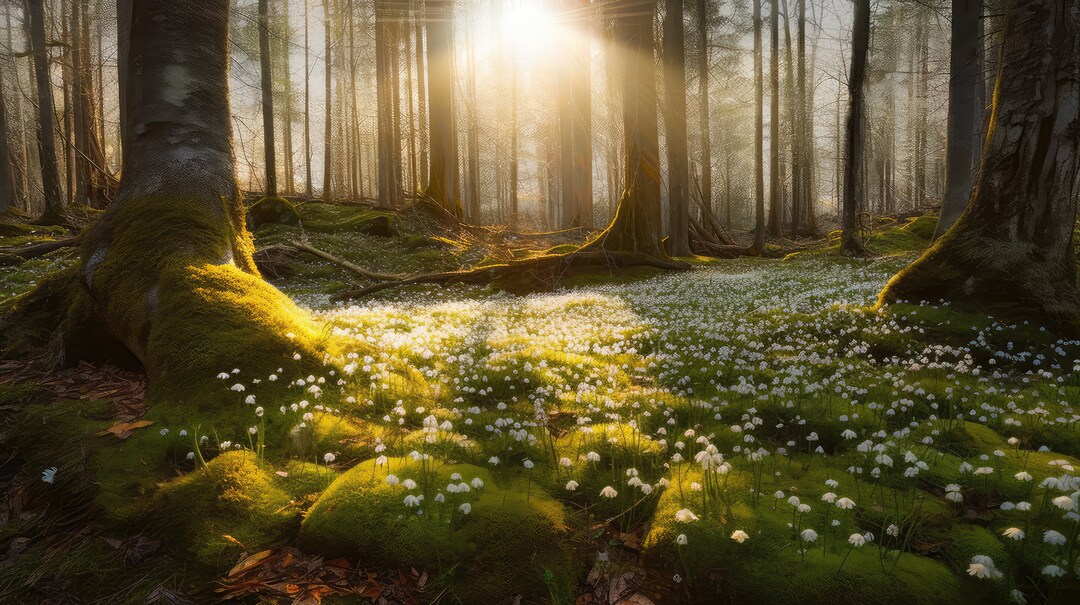 Carpet of Flowers Zoom Background - Etsy