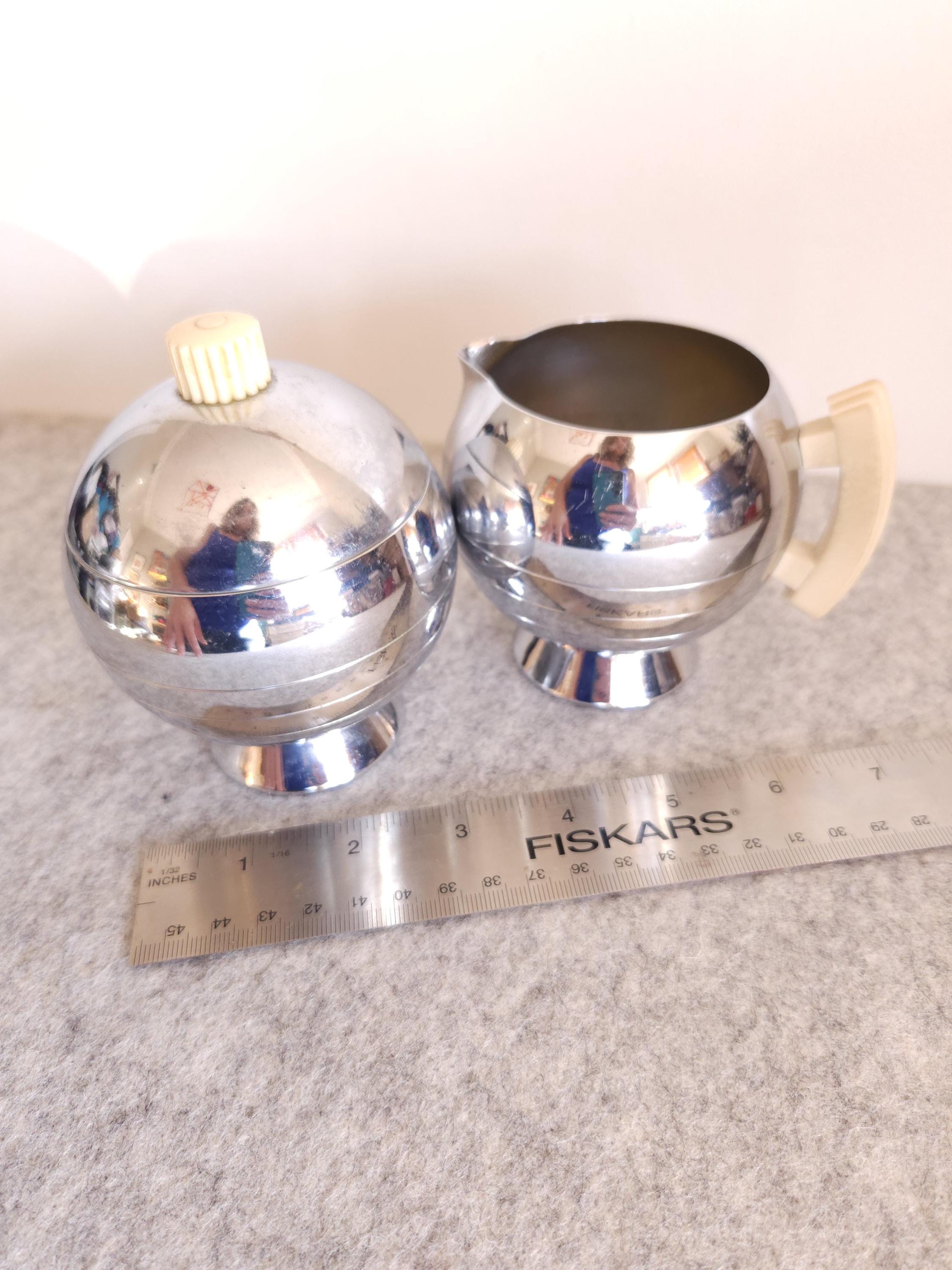 CHASE "comet" Sugar and Creamer Designed With Walter Von Nessen 2 Sets ...