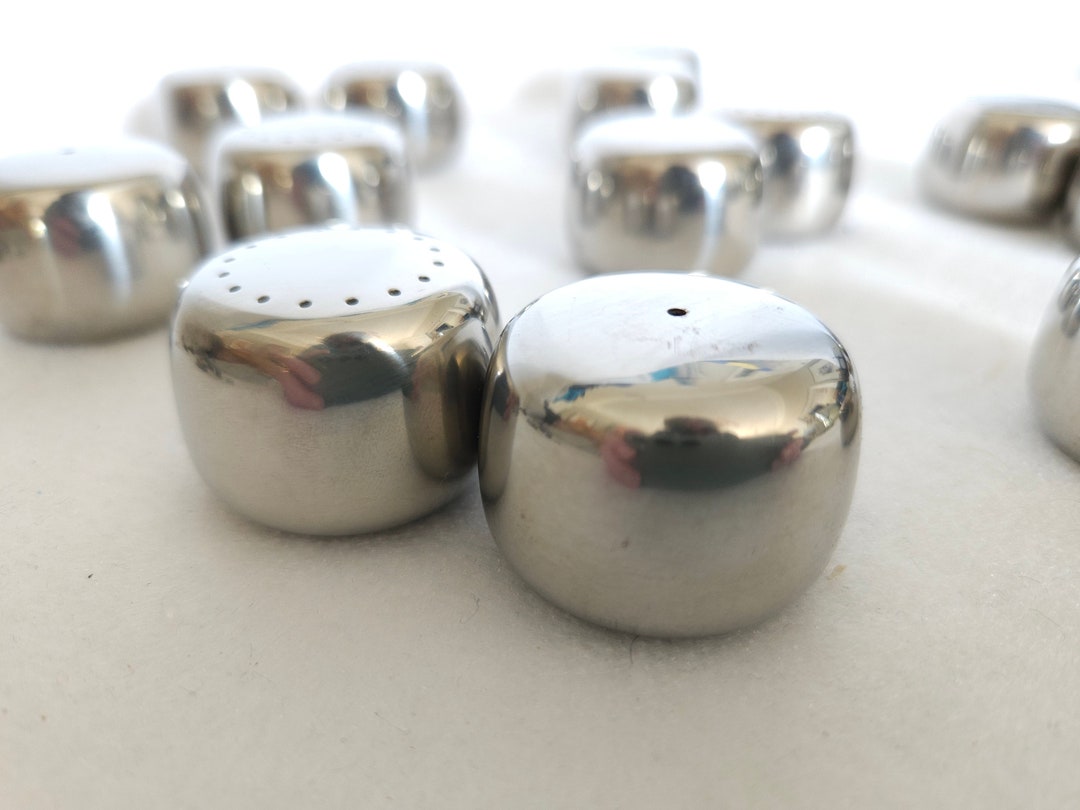 Georg Jensen Pebble Salt and Pepper Shakers by Henning Koppel Designer ...