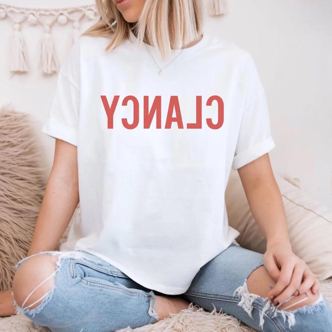Twenty One Pilots Clancy Reverse Text Shirt, TØP Concert Merch, Unisex ...