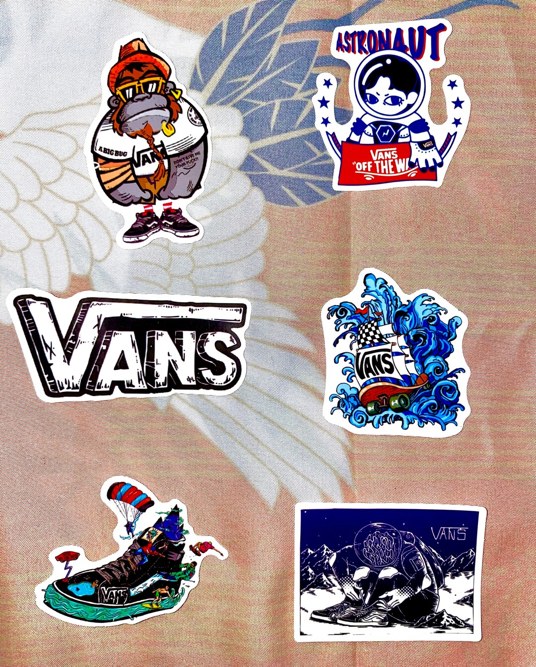 Vans Sneaker Themed Sticker 5 Pack - Plus 1 Free and FREE SHIPPING! - Etsy