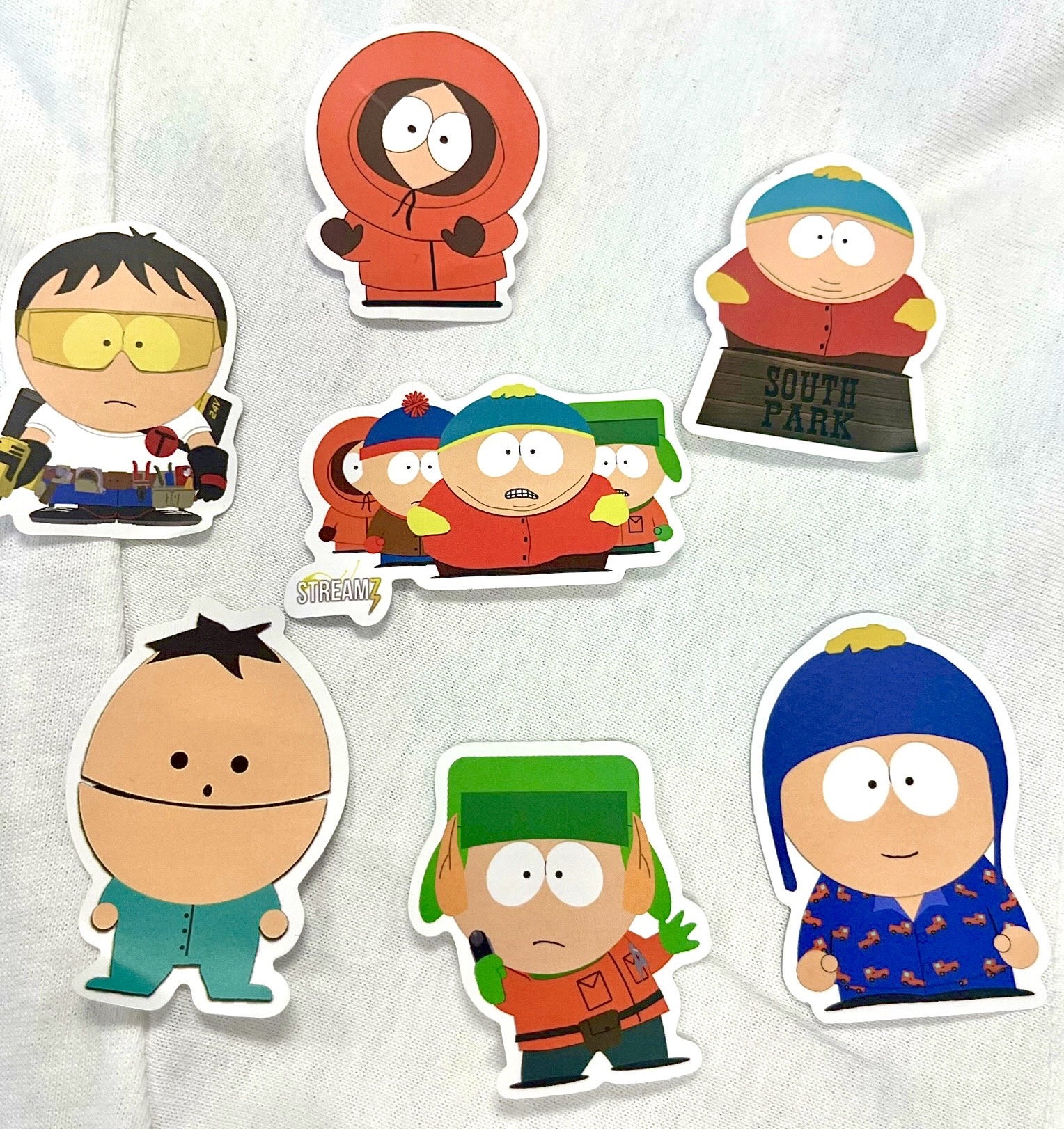 Southpark Themed Vinyl Decal Sticker 7 Pack - Plus FREE SHIPPING! - Etsy