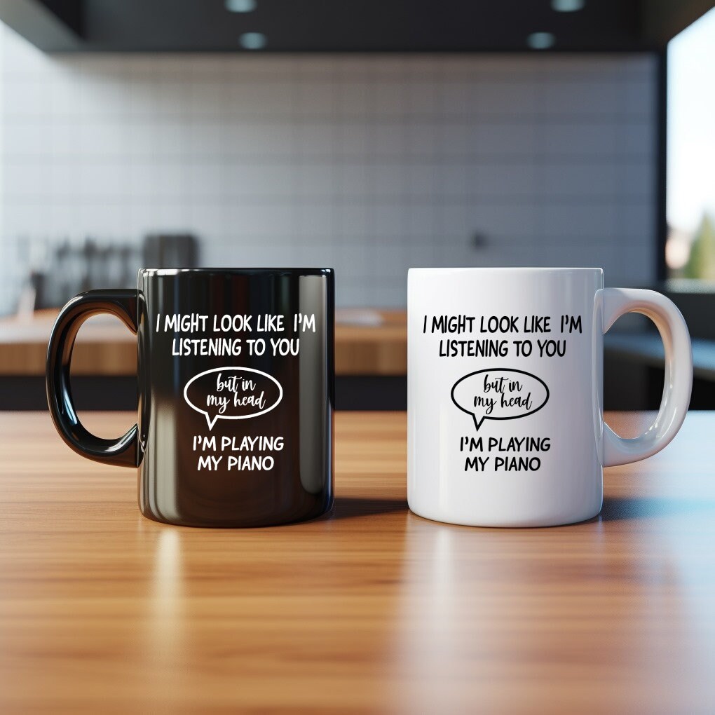 Piano Mug, Piano Coffee Mug, Piano Gift, Piano Gift Idea, Piano Gift ...