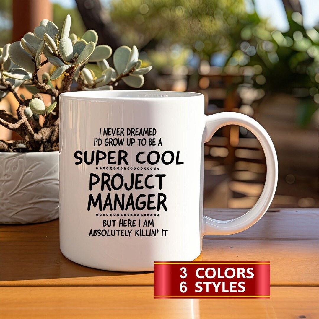 Project Manager Mug: Funny Profession Coffee Cup - Etsy