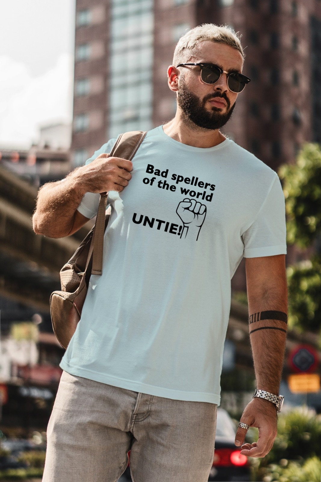Bad Spellers of the World Untie, Funny T-shirt, Dyslexic T-shirt, Funny ...