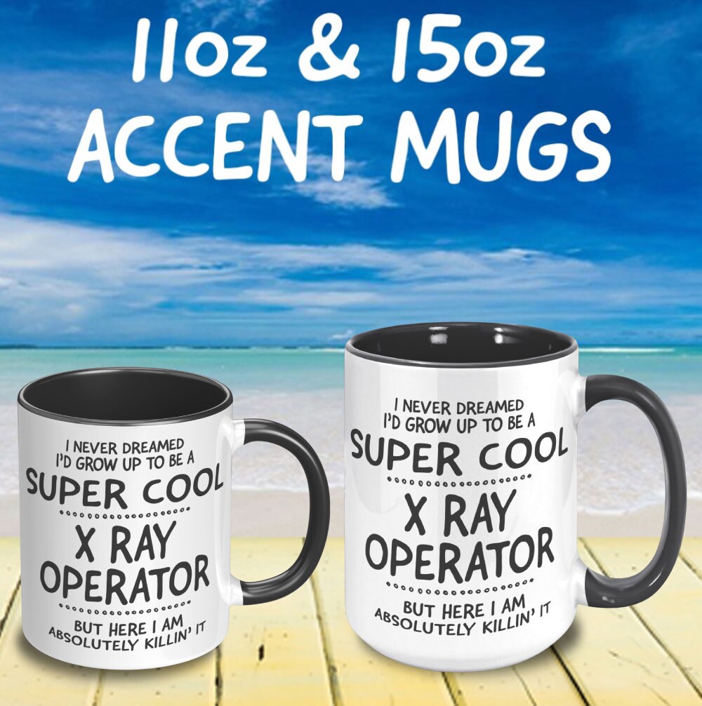 X Ray Operator Mugs, X Ray Operator Tumbler, Gift for a X Ray Operator ...