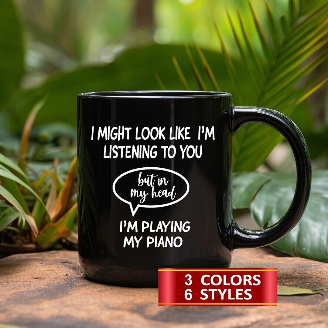 Piano Mug, Piano Coffee Mug, Piano Gift, Piano Gift Idea, Piano Gift ...