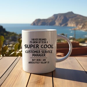 Customer Service Manager Mugs, Customer Service Manager Gift Idea's ...