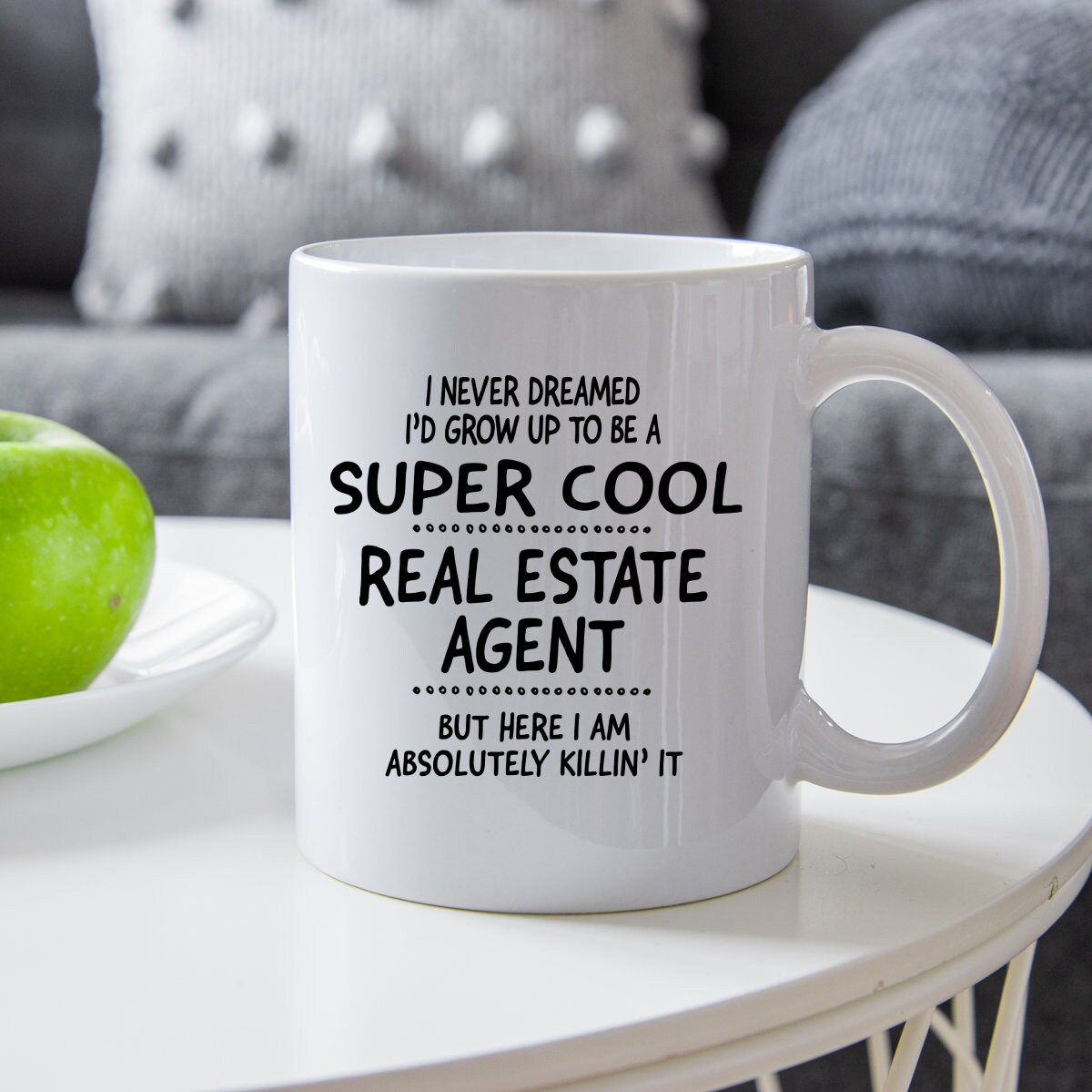 Real Estate Agent Mugs, Real Estate Agent Tumbler, Gift for a Real ...