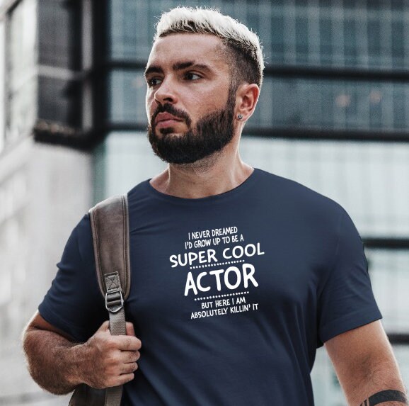 Gift Ideas for Actors, Gift for a Great Actor, Awesome Actor Travel T ...