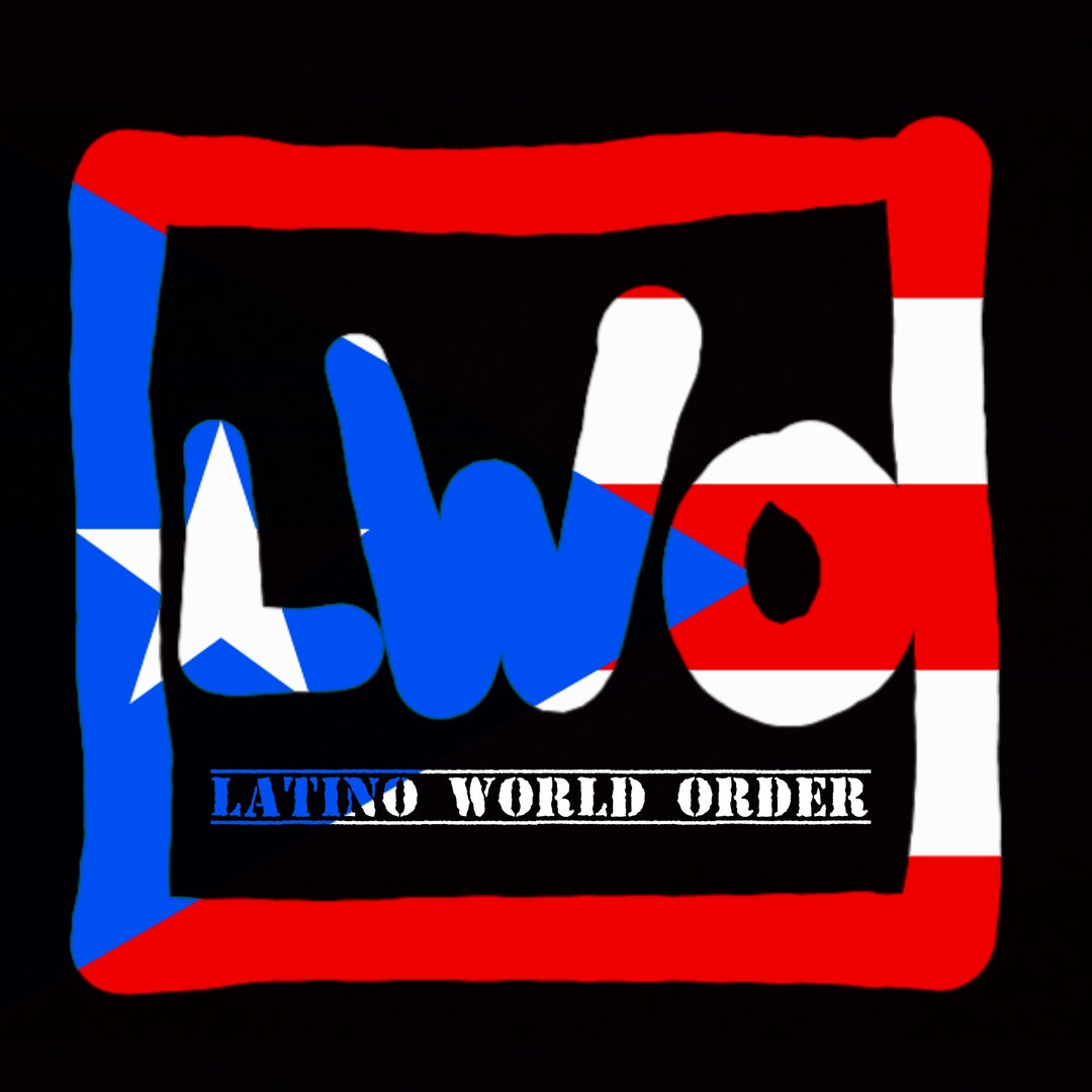 LWO Latino World Order Puerto Rico Logo Clip Art WWE WCW - Etsy