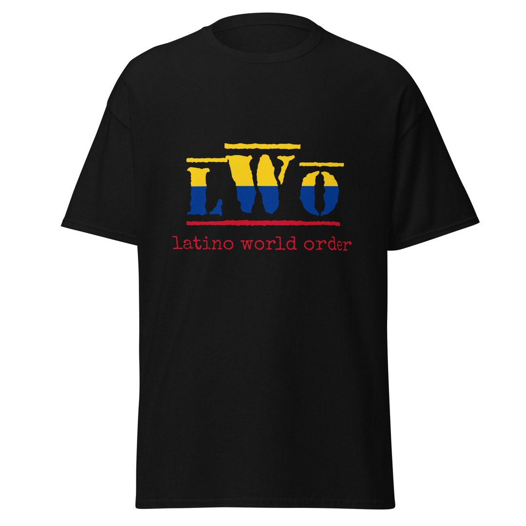 Lwo-latino World Order Colombia T-shirt - Etsy